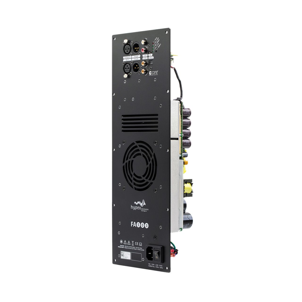 Hypex FusionAmp FA503 with on-board SMPS and DSP